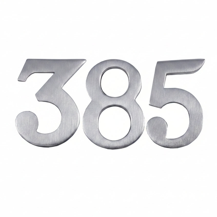 Stick On, Self Adhesive Door Numbers – Door Furniture Direct