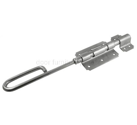 Stainless Steel Loop Bolt 300mm Grade 316 – Door Furniture Direct